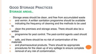 Good storage practices | PPTX