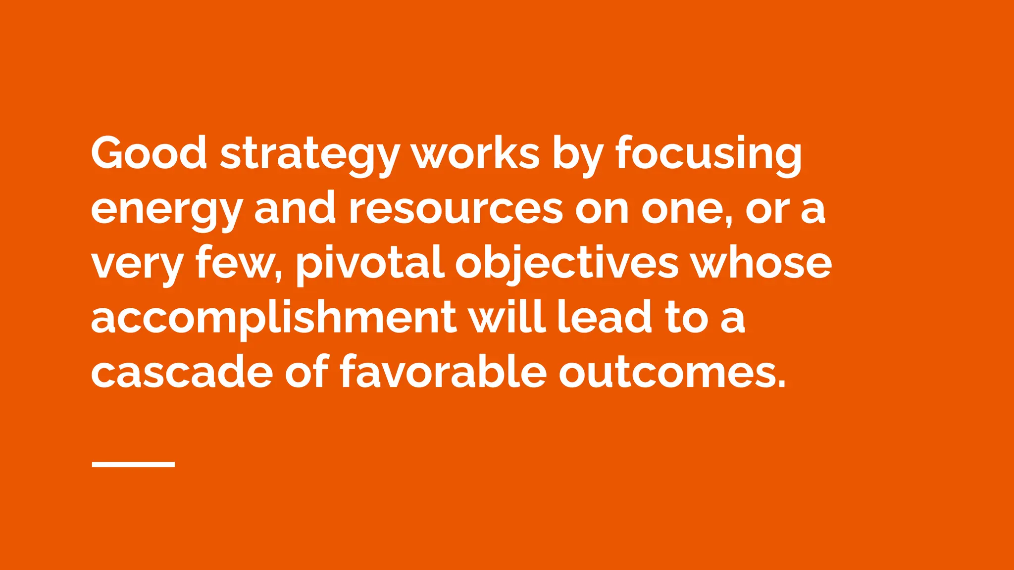 Ringkasan dari buku Good Strategy Bad Strategy | PPT