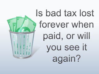Good Tax Vs. Bad Tax | PPTX