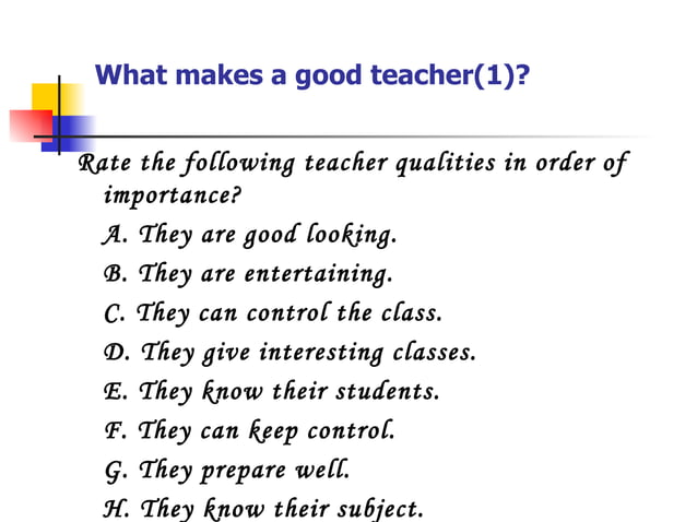 Goodteacher | PPT