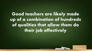 Good teacher | PPTX