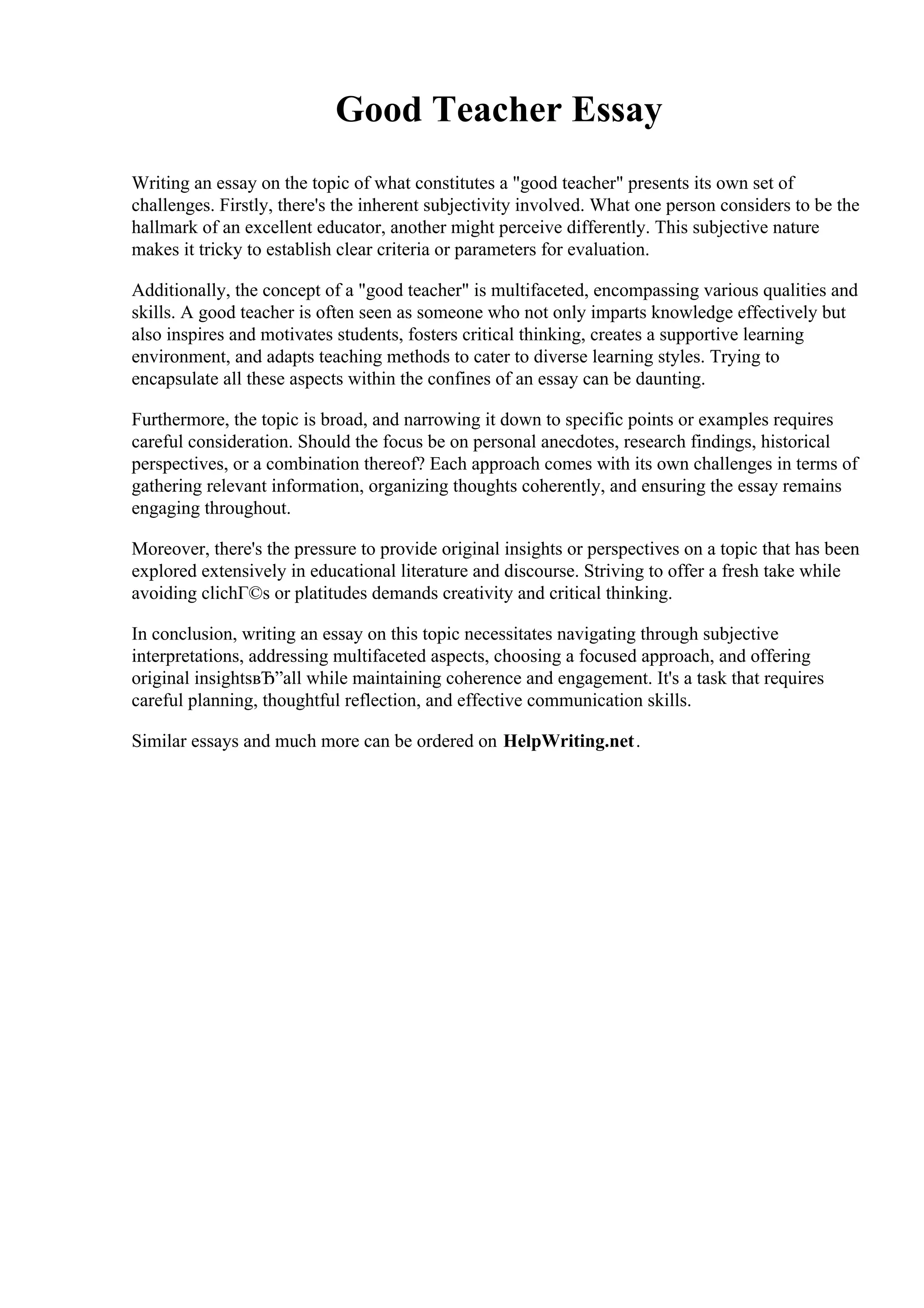 Good Teacher Essay.pdf