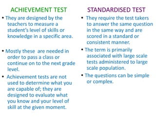 Good test , Reliability and Validity of a good test | PPTX