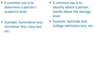 Good test , Reliability and Validity of a good test | PPTX