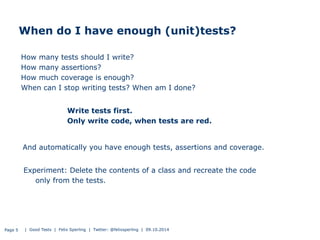 Goodtests | PPT