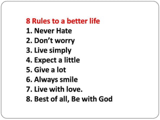 Good throughts 1 | PPT