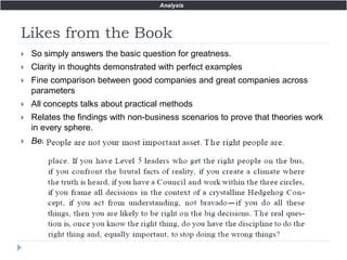 Good to great Book Review | PPT