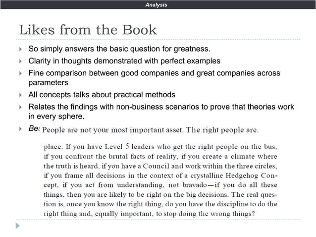 Good to great Book Review | PPT