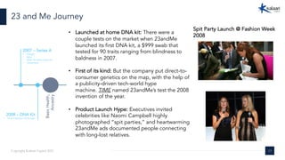 Success Diaries - 23andMe | PPT