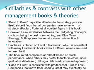 Good To Great - Concepts | PPT