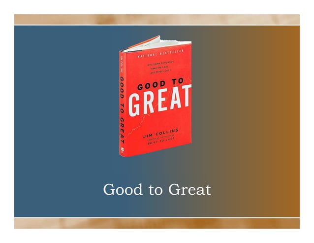 Good to great book summary | PDF