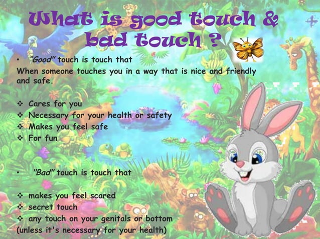 Good touch bad touch | PDF | Parenting Babies and Toddlers | Parenting