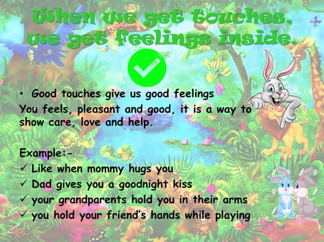 Good touch bad touch | PDF | Parenting Babies and Toddlers | Parenting