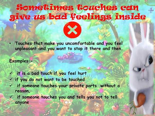 Good touch bad touch | PDF | Parenting Babies and Toddlers | Parenting