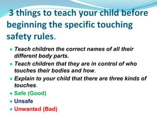 Good touch bad touch | PPTX