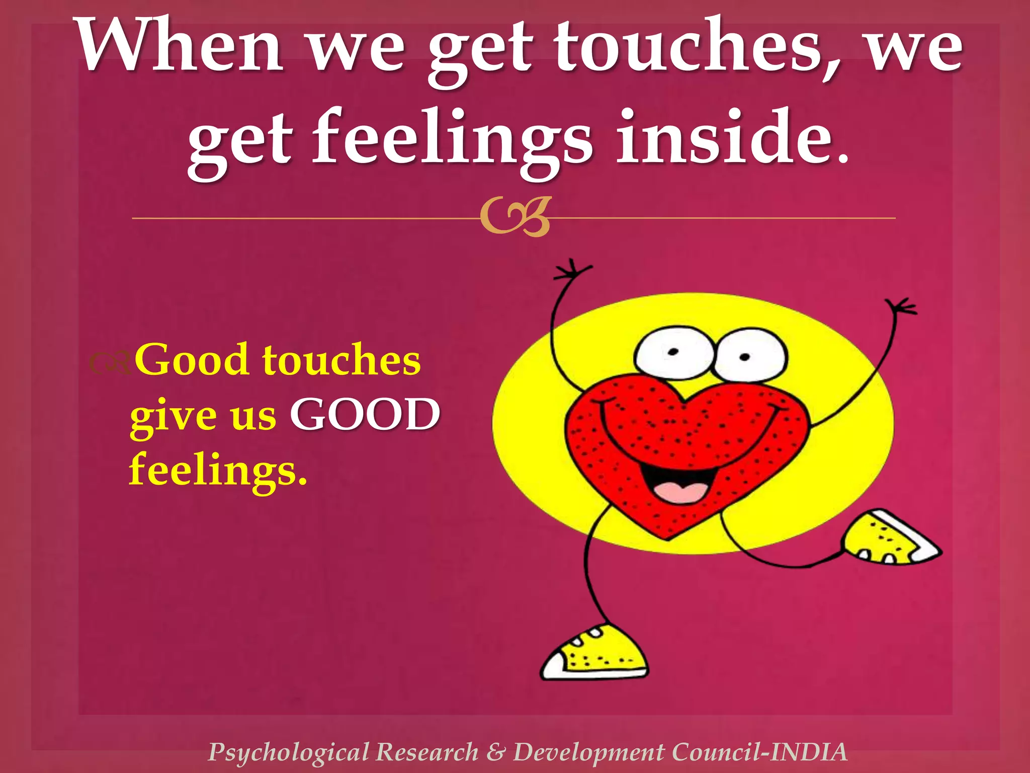 Good Touch & Bad Touch | PPTX
