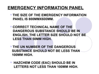 transportation of hazardous substances nm | PPT