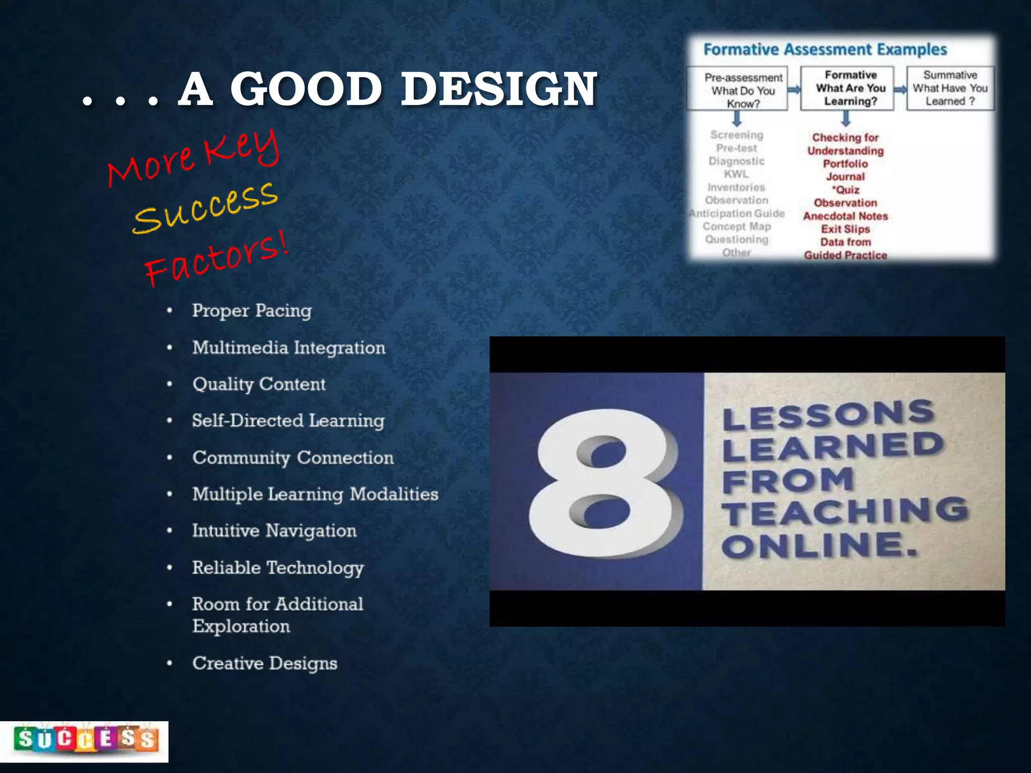 Good vs bad online course | PPTX