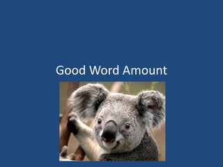 Good vs bad powerpoint | PPTX
