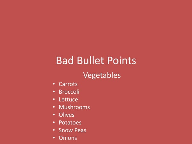 Good vs bad powerpoint | PPTX | Healthy Cooking and Eating | Food & Drink