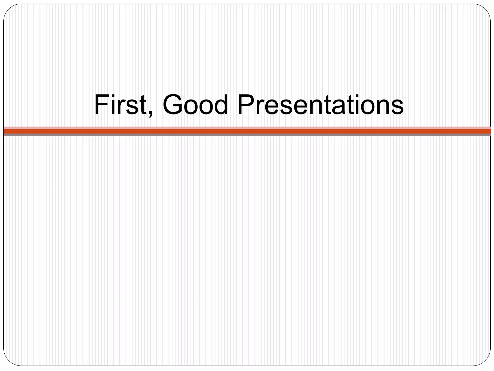 Good vs bad presentation | PPTX