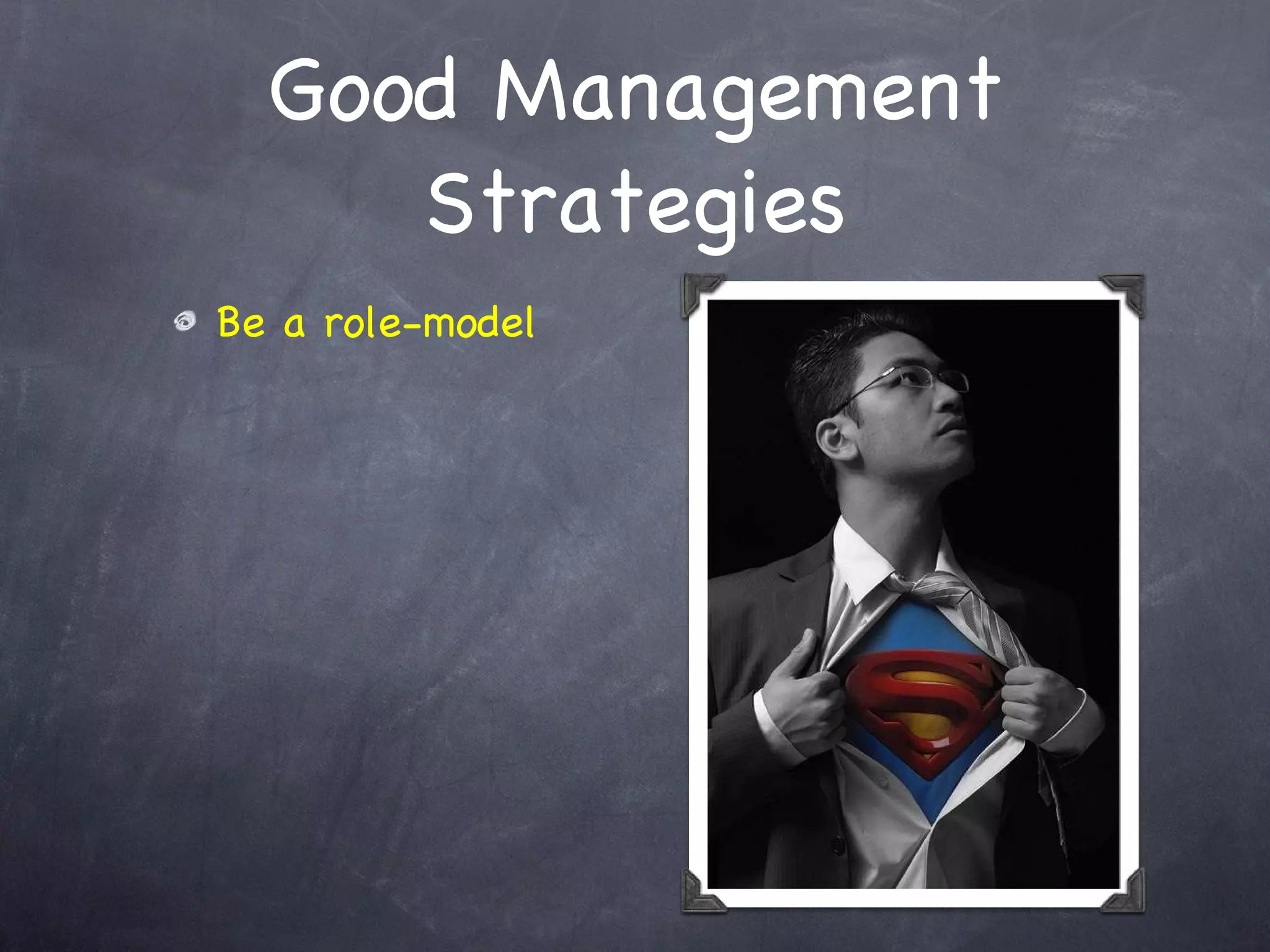Good vs Poor Management Strategies | PPS