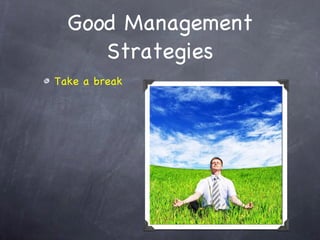 Good vs Poor Management Strategies | PPS