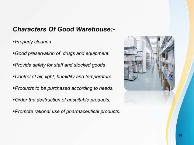 Good warehouse practice | PPTX