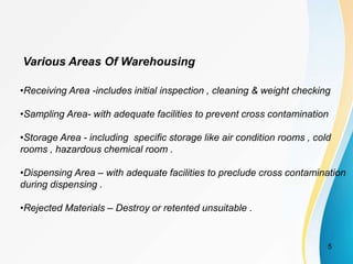 Good warehouse practice | PPTX