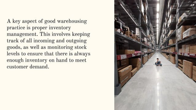 Good Warehousing Practice.pptx-1.pdf | Logistics | Business