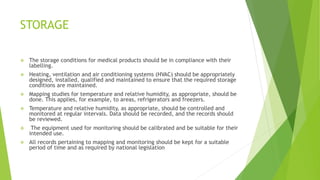 GOOD WAREHOUSING PRACTICES PRESENTATION IN PUBLIC HEALTH | PPTX