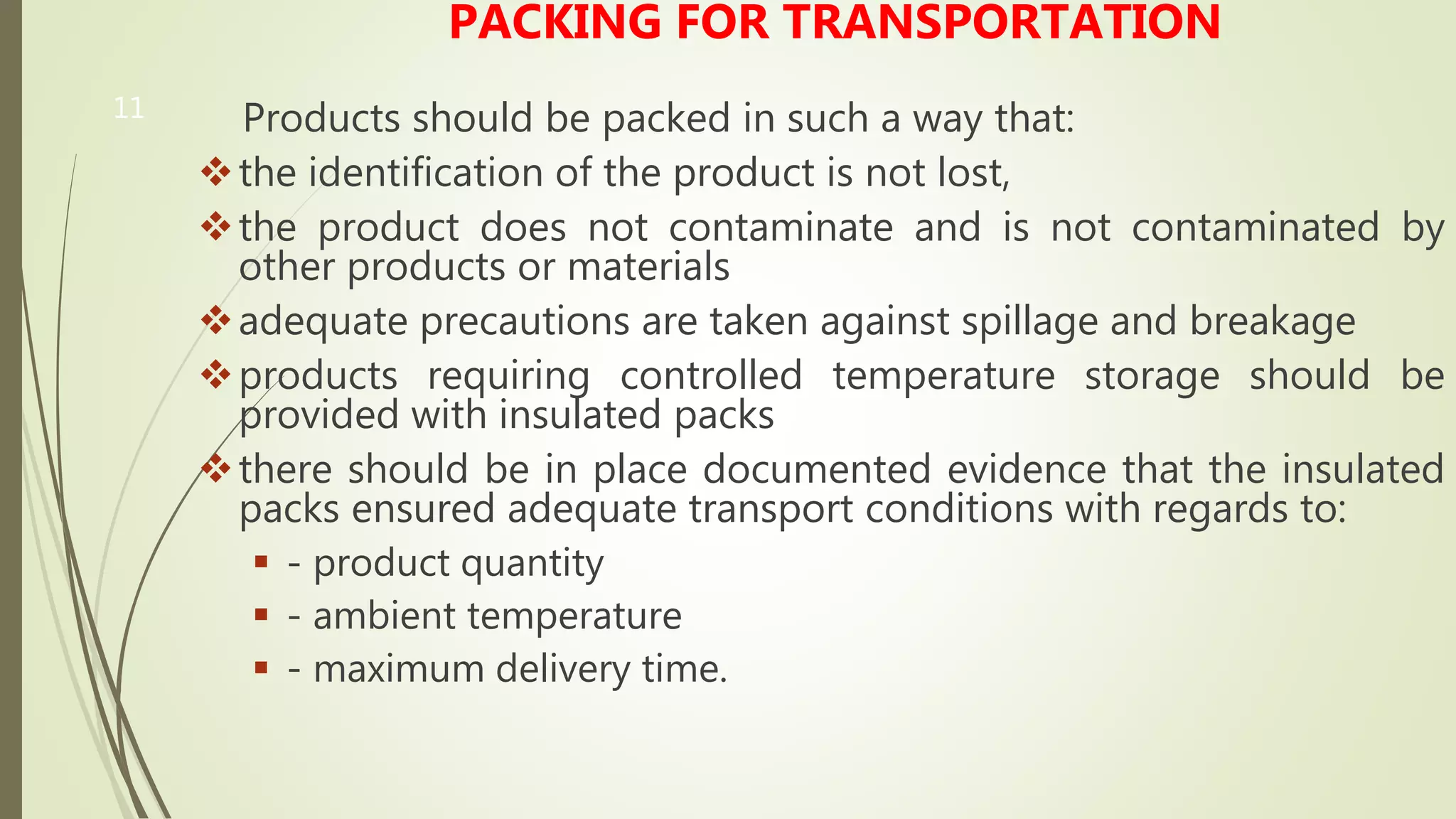 Good Warehousing Practices | PPSX