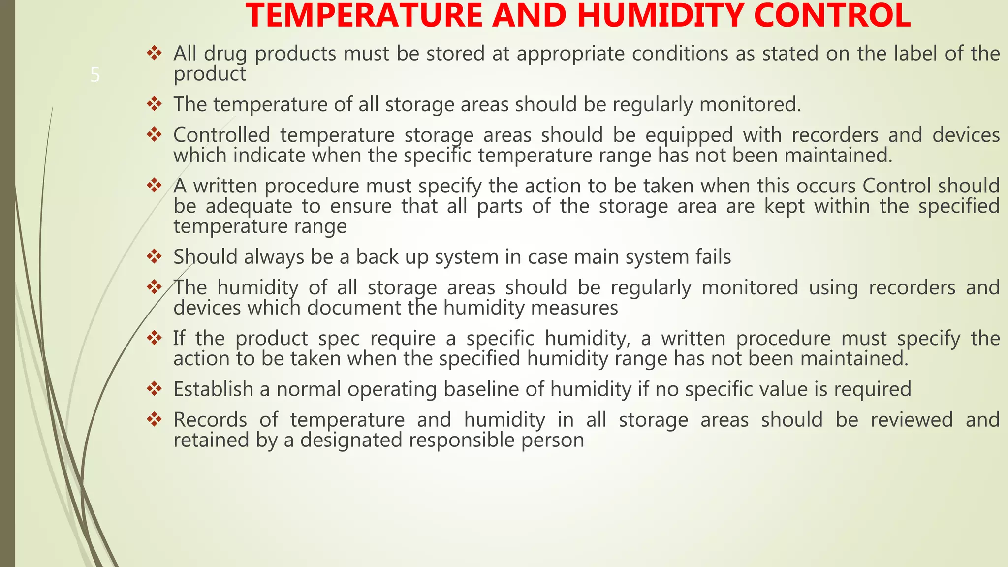 Good Warehousing Practices | PPSX