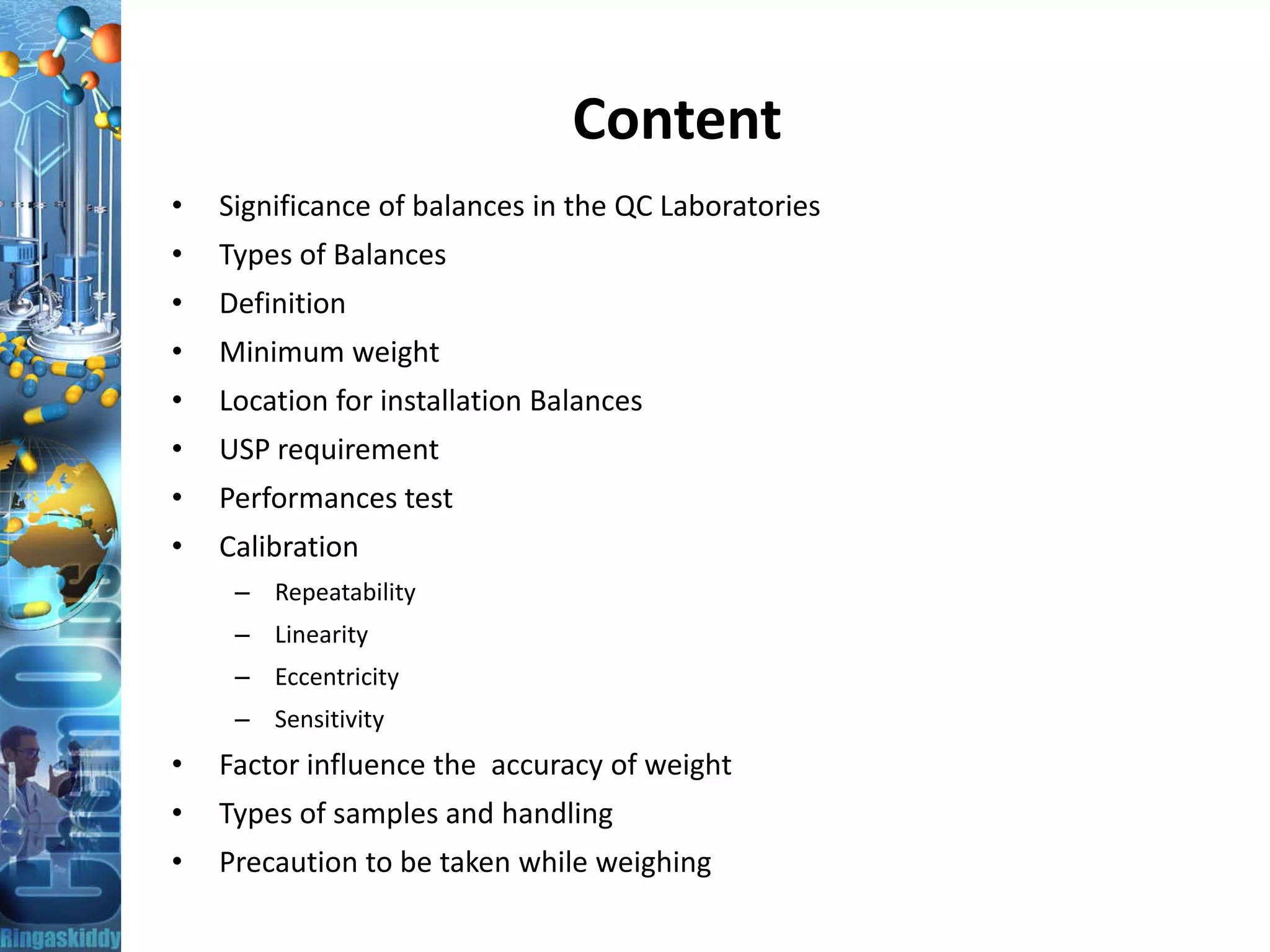 Good Weighing Practices in QC Lab | PDF