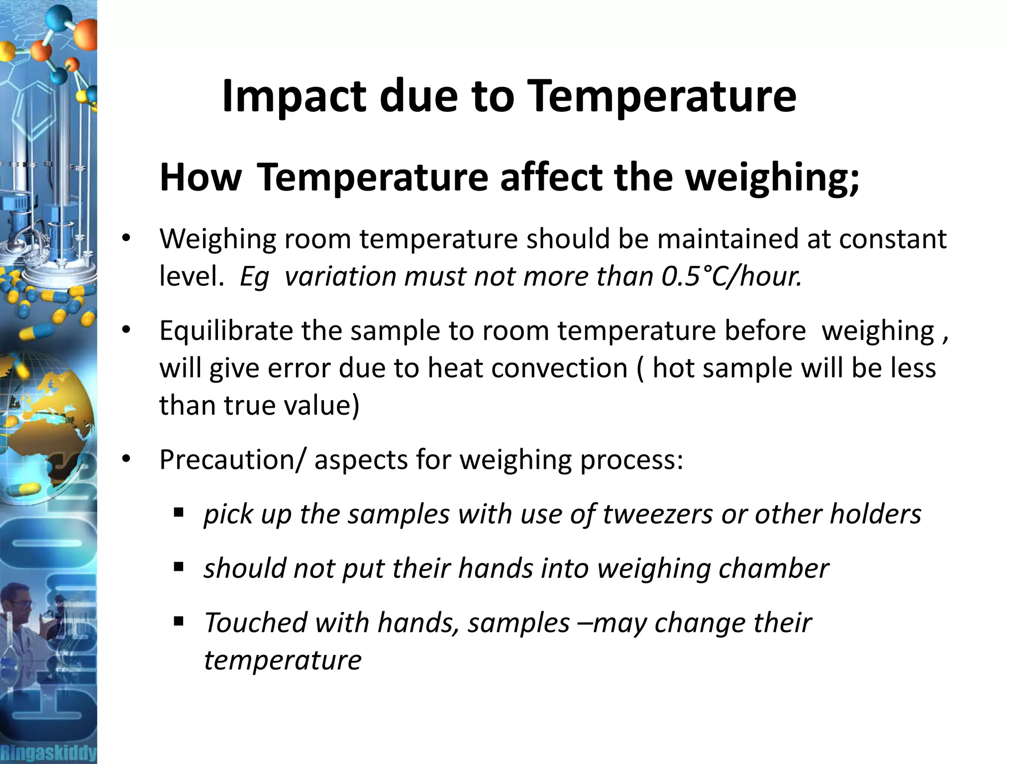Good Weighing Practices in QC Lab | PDF