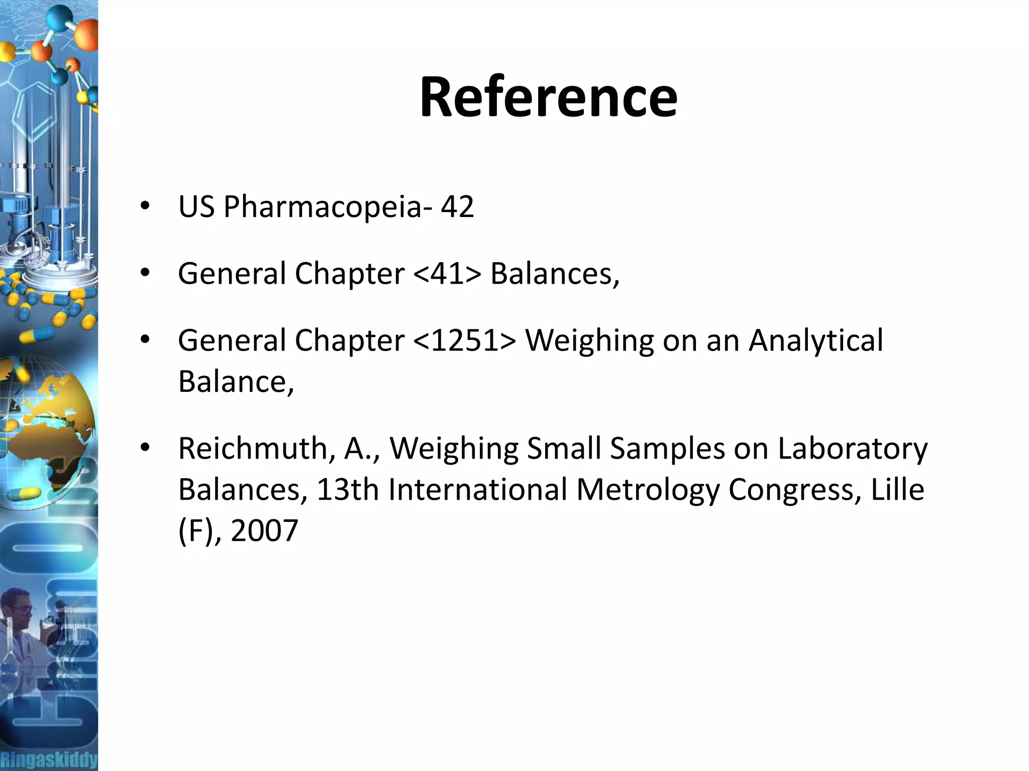 Good Weighing Practices in QC Lab | PDF