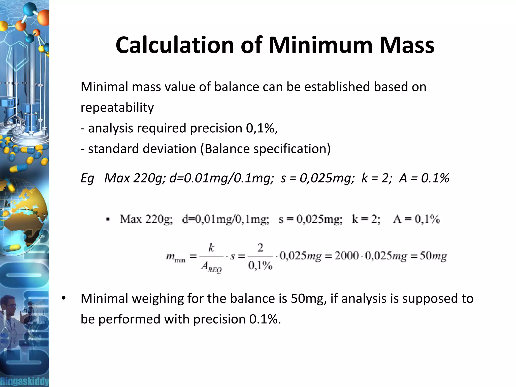 Good Weighing Practices in QC Lab | PDF