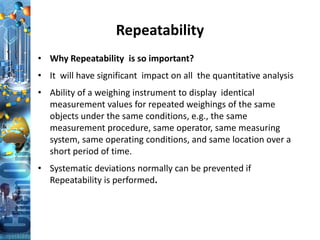 Good Weighing Practices in QC Lab | PDF