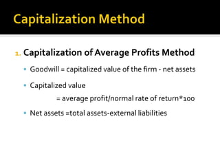 Goodwill | PPSX | Business Accounting & Finance | Business