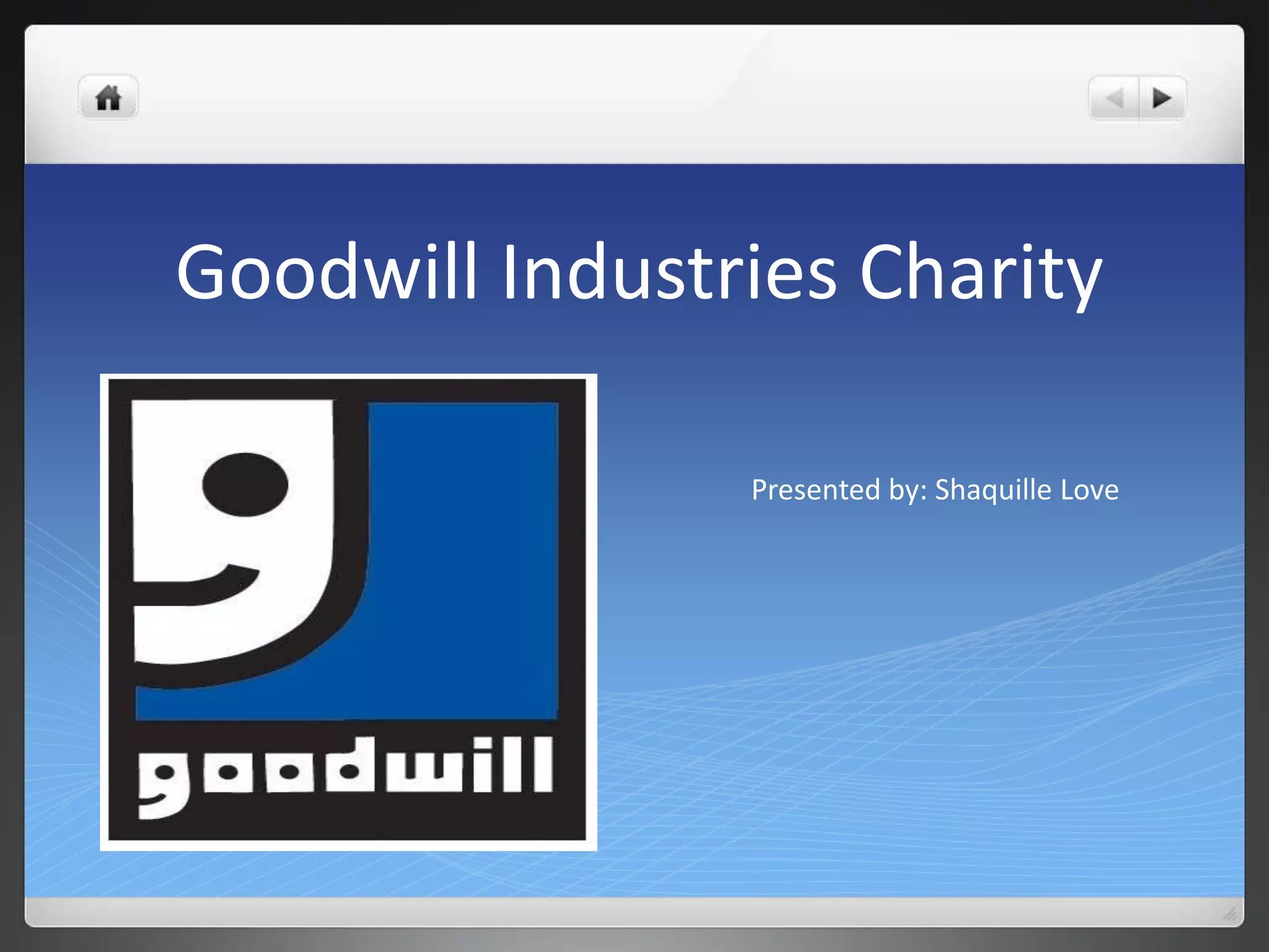 Goodwill | PPT