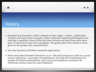 Goodwill | PPTX