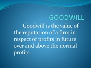 Goodwill | PPT