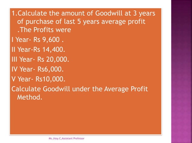 Goodwill | PPT