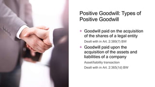 1 Goodwill Accounting under DAS and IFRS | PPT