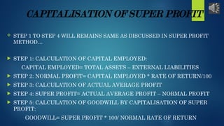 GOODWILL nature and valuation .pptx