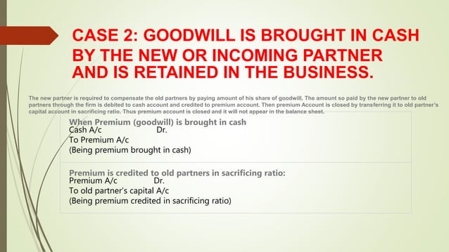 Treatment of Goodwill | PPTX | Stocks and Bonds | Personal Investing