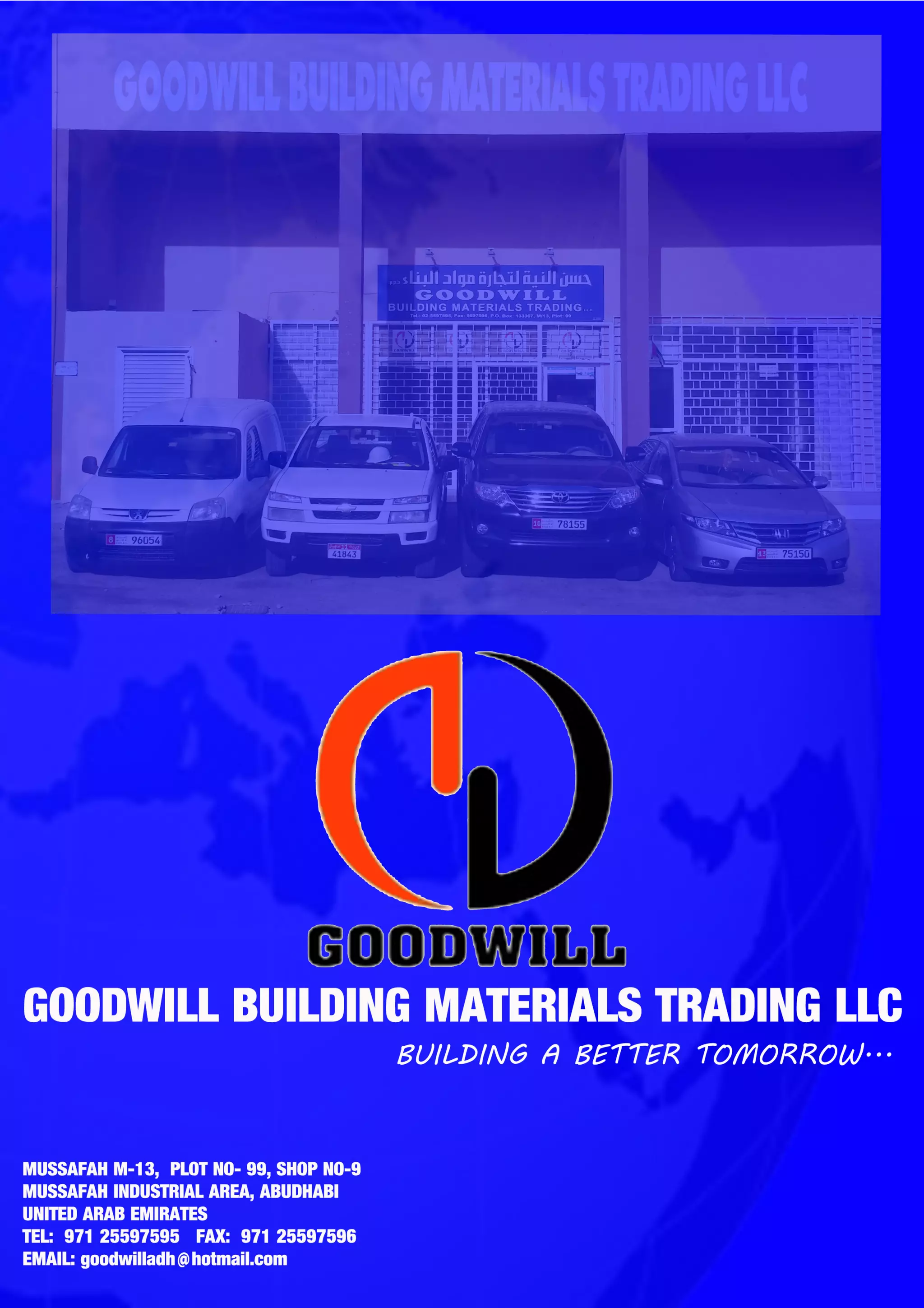 GOODWILL BUILDING MATERIALS TRADING LLC | PDF