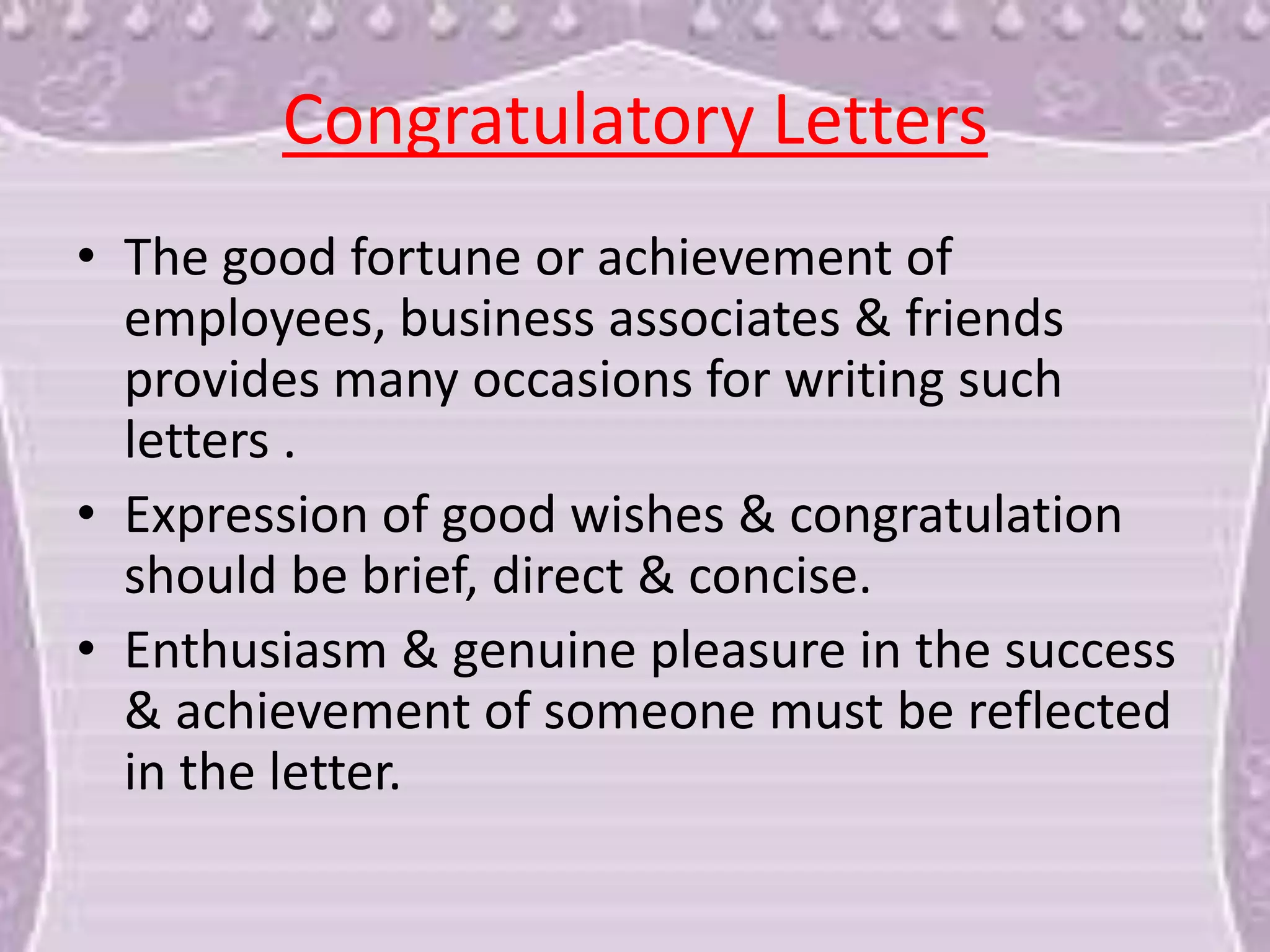 Goodwill letters | PPTX