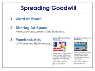 Goodwill Social Networking Presentation | PPT