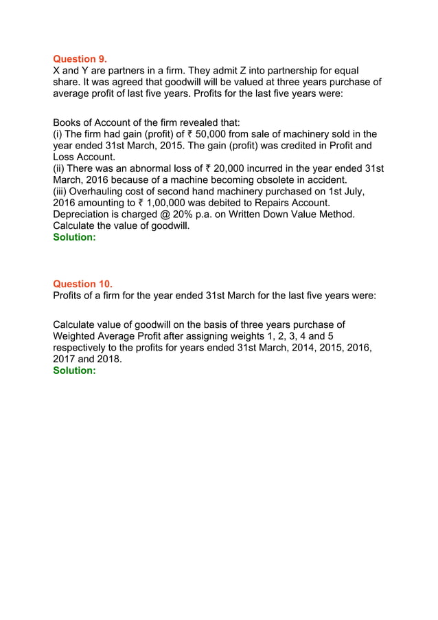 Grade 12 Accountancy NCERT Goodwill Test.docx